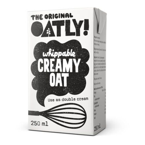 Oatly Whippable Creamy Oat Cream 250ml - The Health Workshop | Ashby De ...